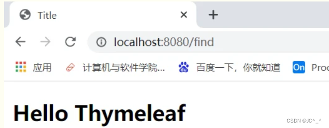 Springboot整合Thymeleaf 模板引擎（案例）- 语法详解_spring thymeleaf语法-CSDN博客