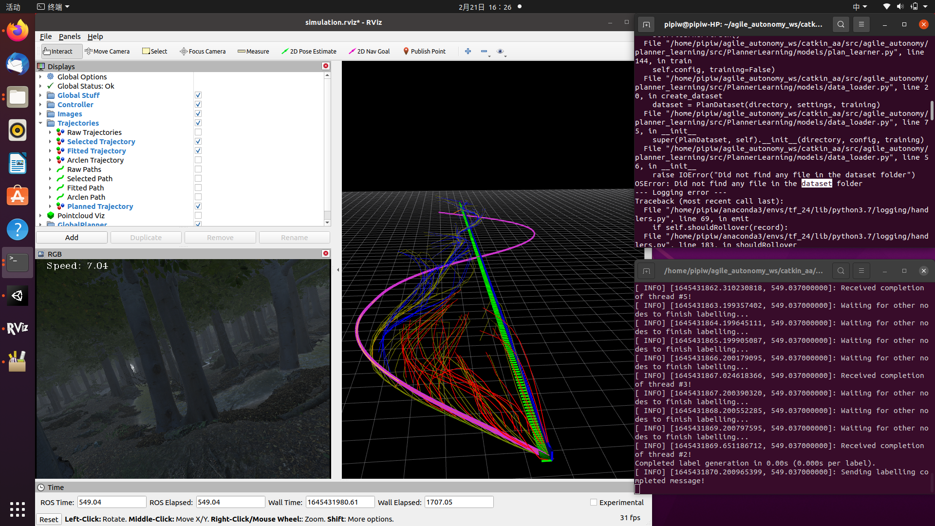 学习笔记（三）Learning High-Speed Flight in the Wild 训练模型_high speed train模型参数 ...