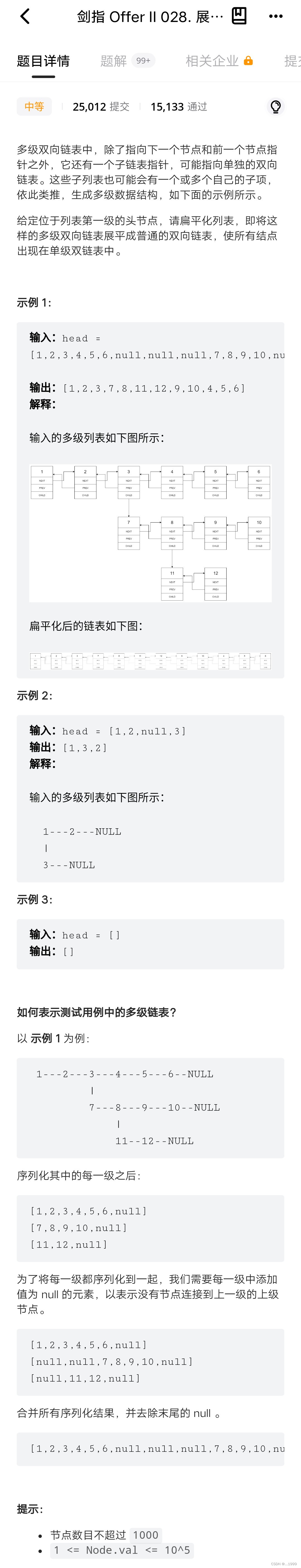【刷爆leetcode】五月算法集训（13）双向链表双向链表 Leetcode Csdn博客