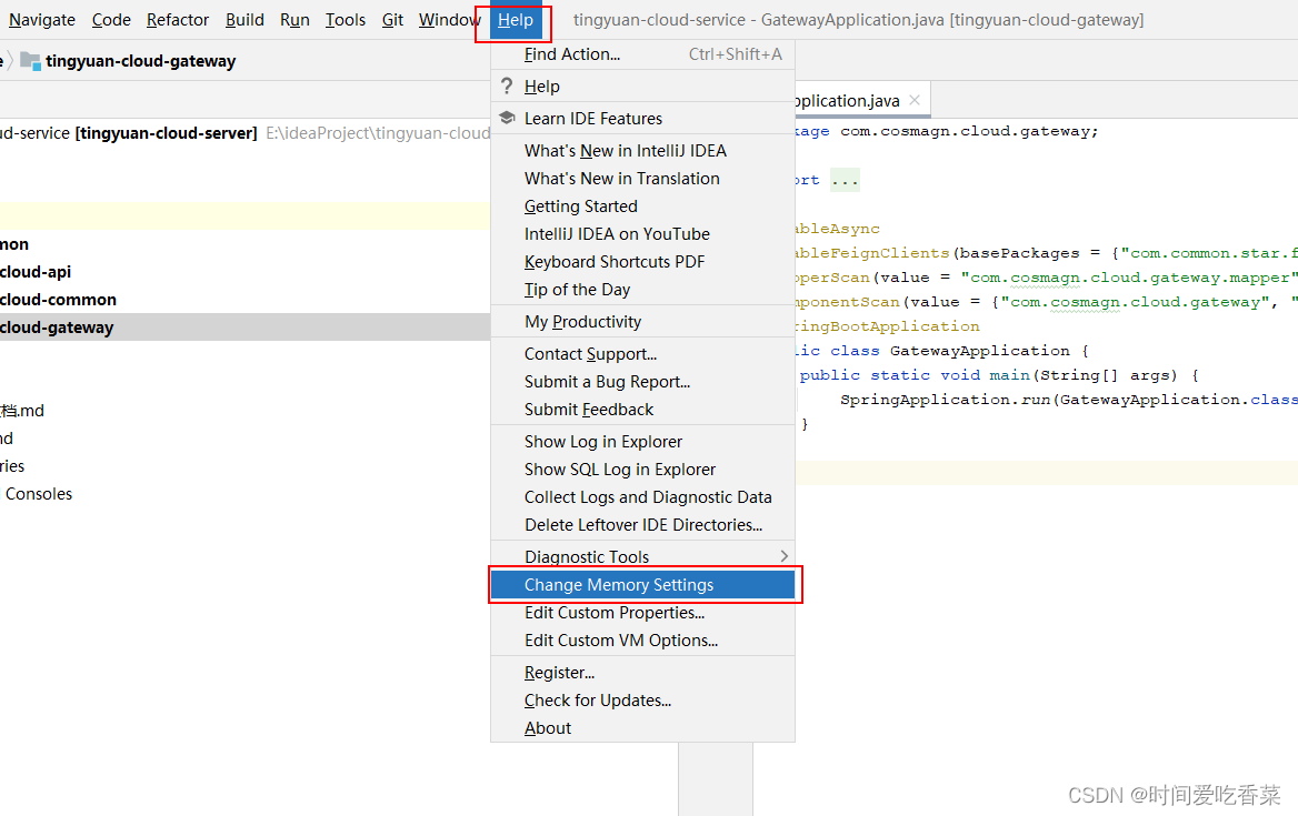 (亲测好用)idea提示内存不足（ ran out of available memory）_the ide ran out of available memory. please ...