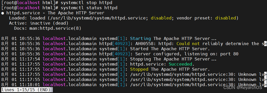 KerarchOS(KOS)安装Apache HTTP Server_kos-srv-CSDN博客