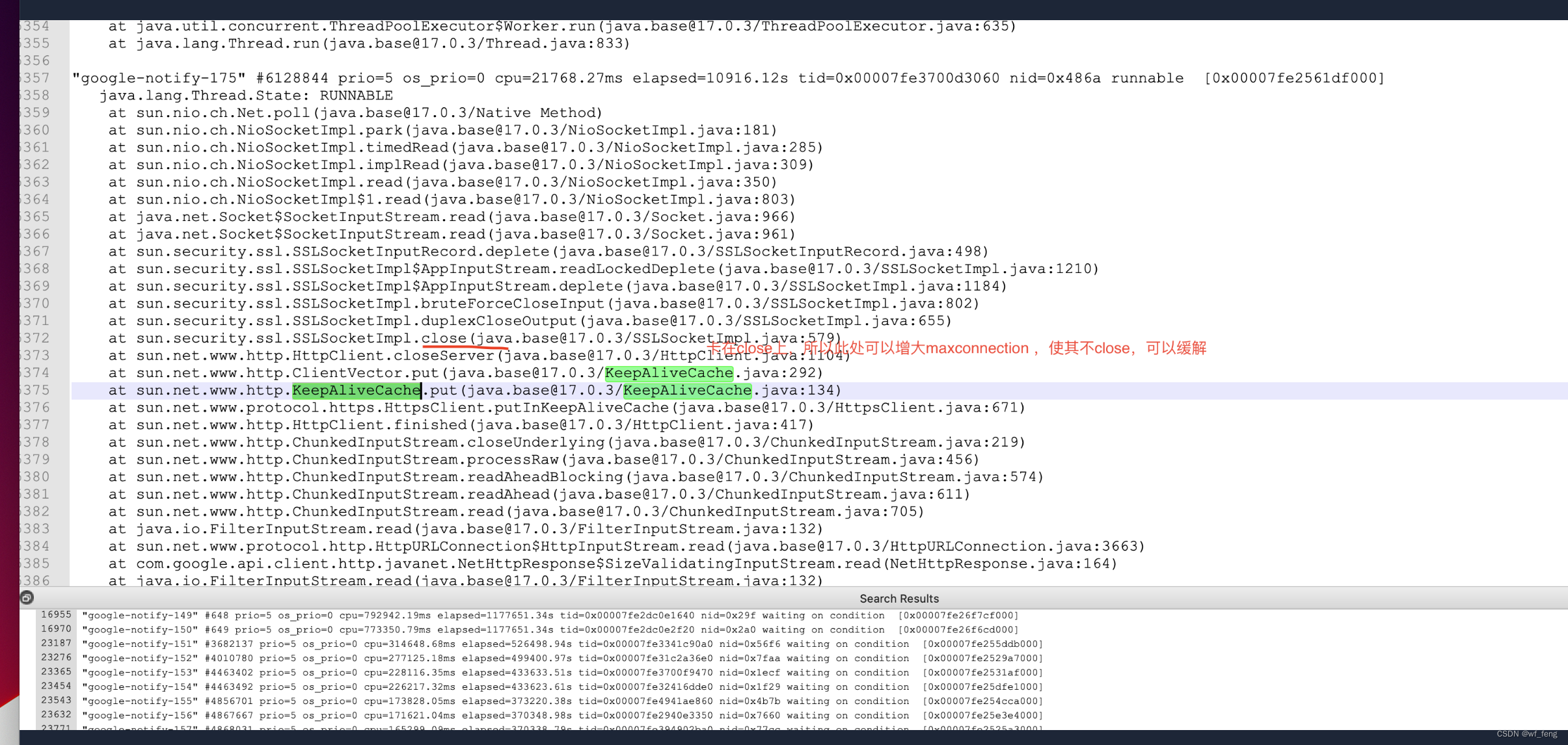 JDK17 HttpURLConnection性能问题分析及处理_-dmaxconnections-CSDN博客