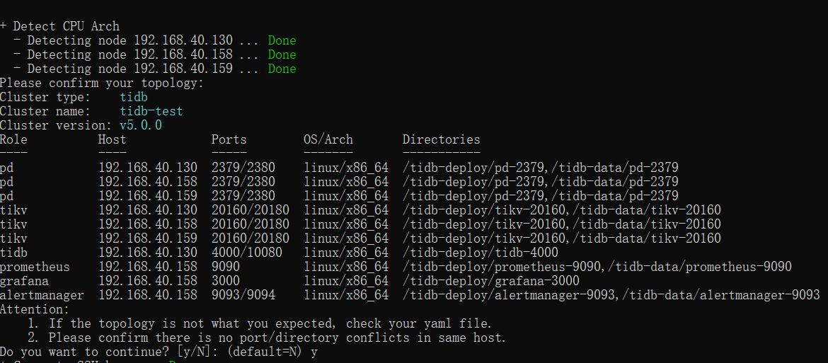 TIDB - 使用TIUP在线搭建TIDB集群_numactl not usable, bash: numactl: command not fou-CSDN博客