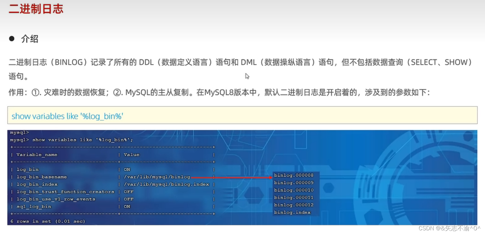 Mysql运维之日志、主从复制、分库分表mysql查看主从切换日志 Csdn博客