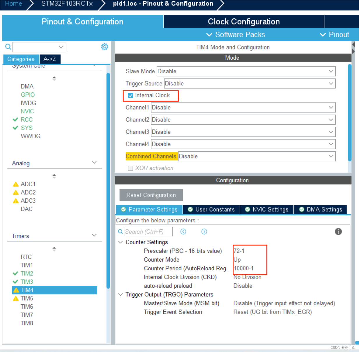 stm32（HAL）库编码器电机pid代码及利用VOFA+对Pid波形显示调参_stm32 编码器 hal-CSDN博客