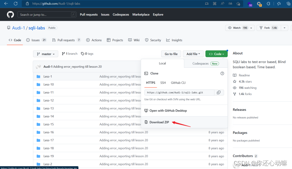 sqli-labs靶场搭建(Windows环境)_sqlilabs靶场搭建-CSDN博客