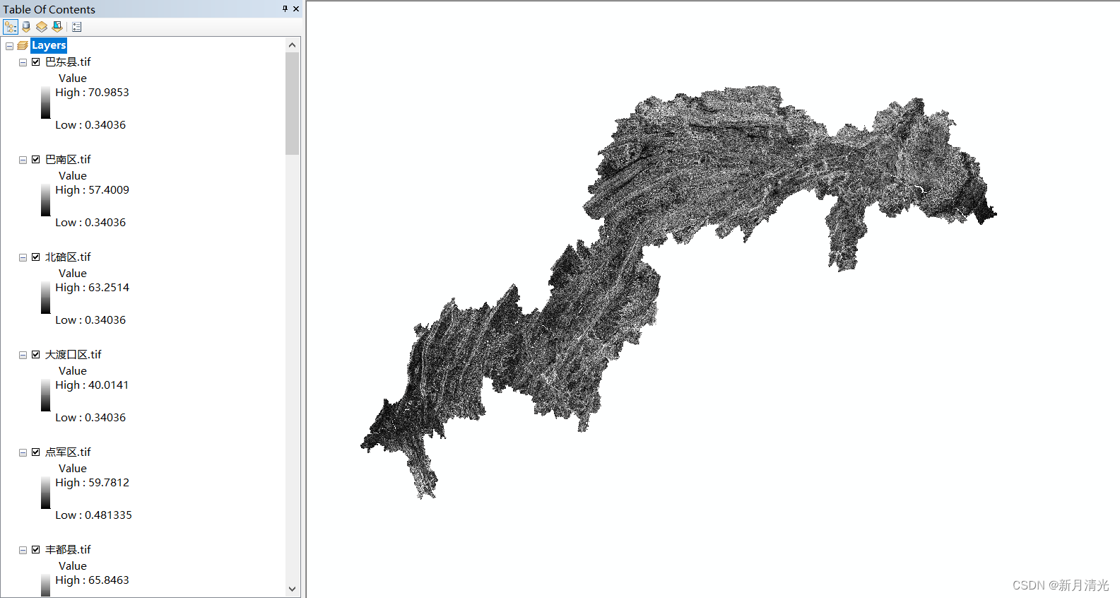利用Python实现矢量逐个图斑裁剪栅格，形成图斑对应的栅格文件_python 栅格矢量生成图片-CSDN博客