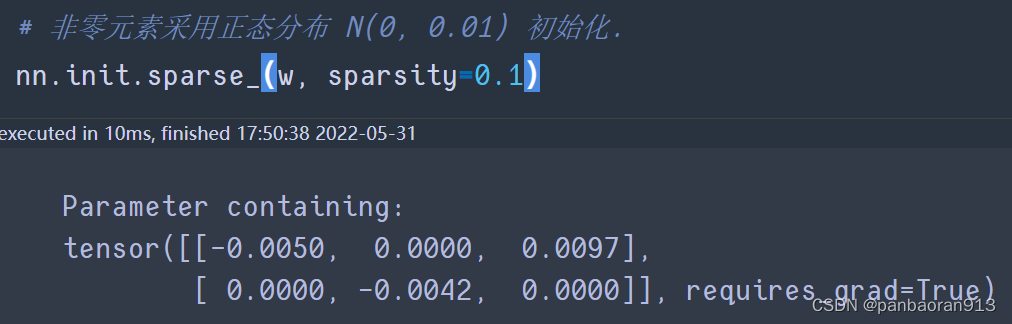 [nn.Parameter]理解总结与初始化方法大全-CSDN博客