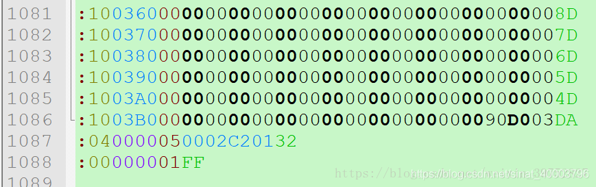HEX文件格式详解_hex解析-CSDN博客