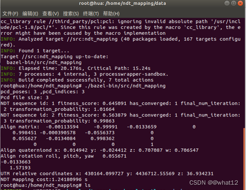 Apollo建图之NDT建图实践_ndtmapping github-CSDN博客