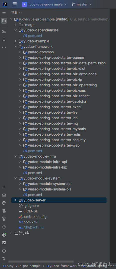 从零开始复刻ruoyi-vue-pro(若依Pro版)-CSDN博客