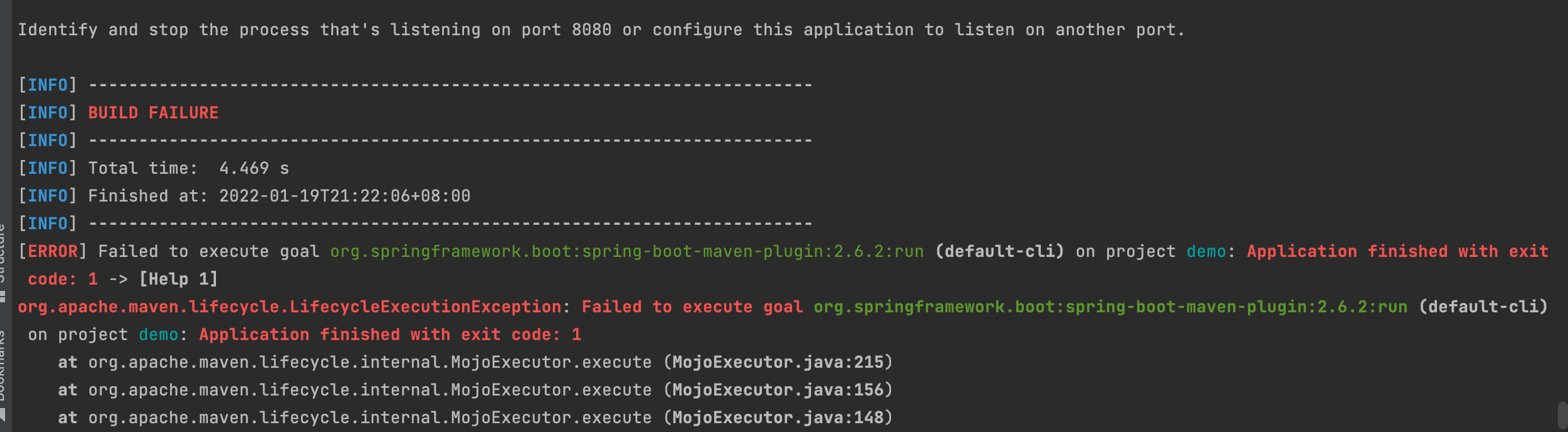 Springboot Service Error Programmer Sought