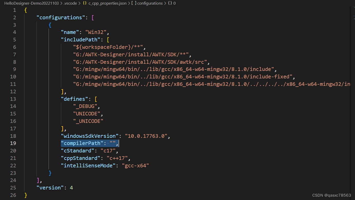 Awtk开发编译环境踩坑记录3（vs Code提示错误：不允许使用返回函数的函数cc90） Csdn博客