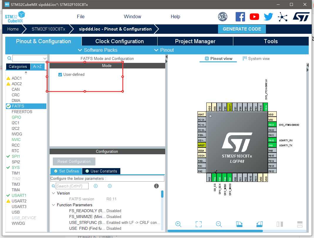 使用STM32在SPI模式下读写SD卡_stm32sd卡读写-CSDN博客