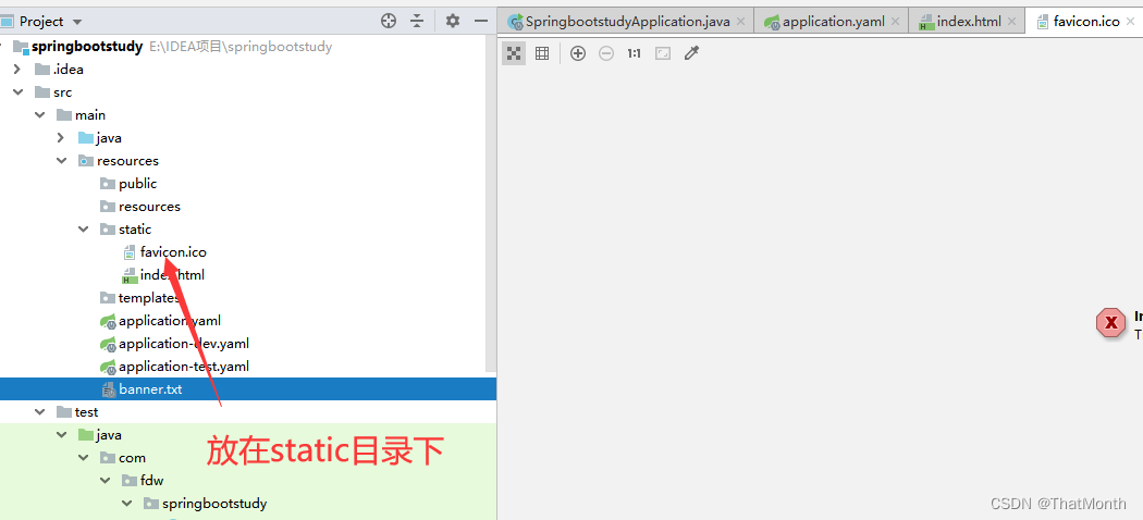 SpringBoot的index默认页面原理和修改，教你怎么更换首页小图标_springboot二级栏目defaultindex-CSDN博客