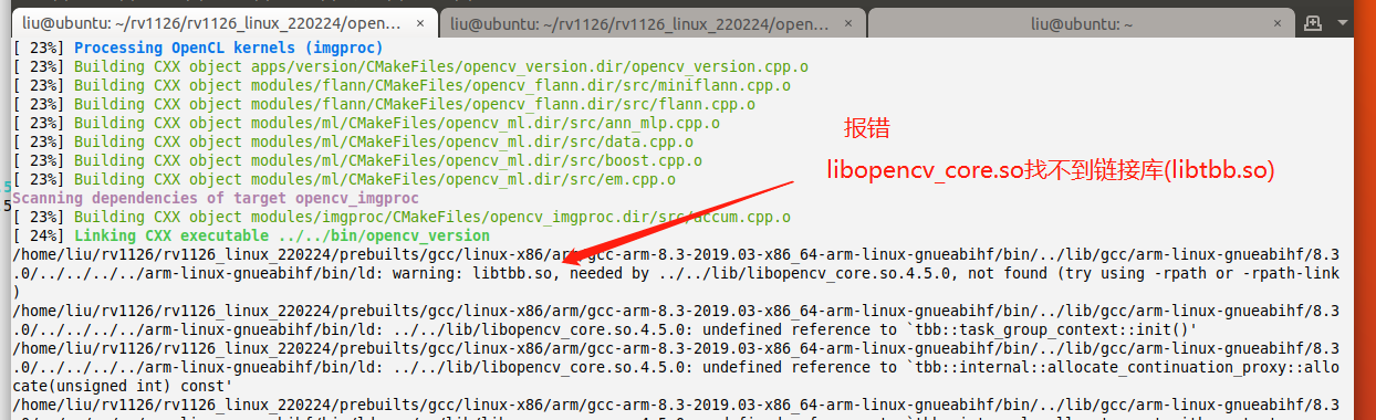 基于Linux opencv+tbb+contrib移植到ARM上_tbb arm-CSDN博客
