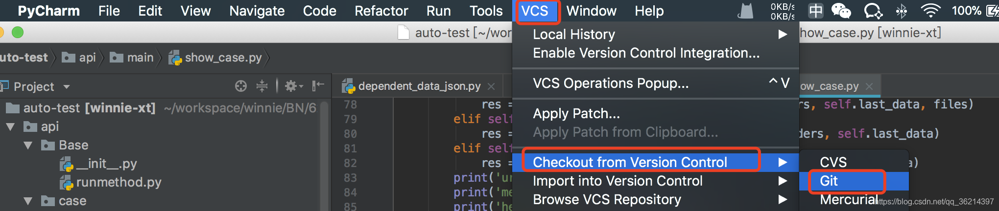 使用pycharm通过 git拉取仓库代码_pycharm拉取git代码-CSDN博客