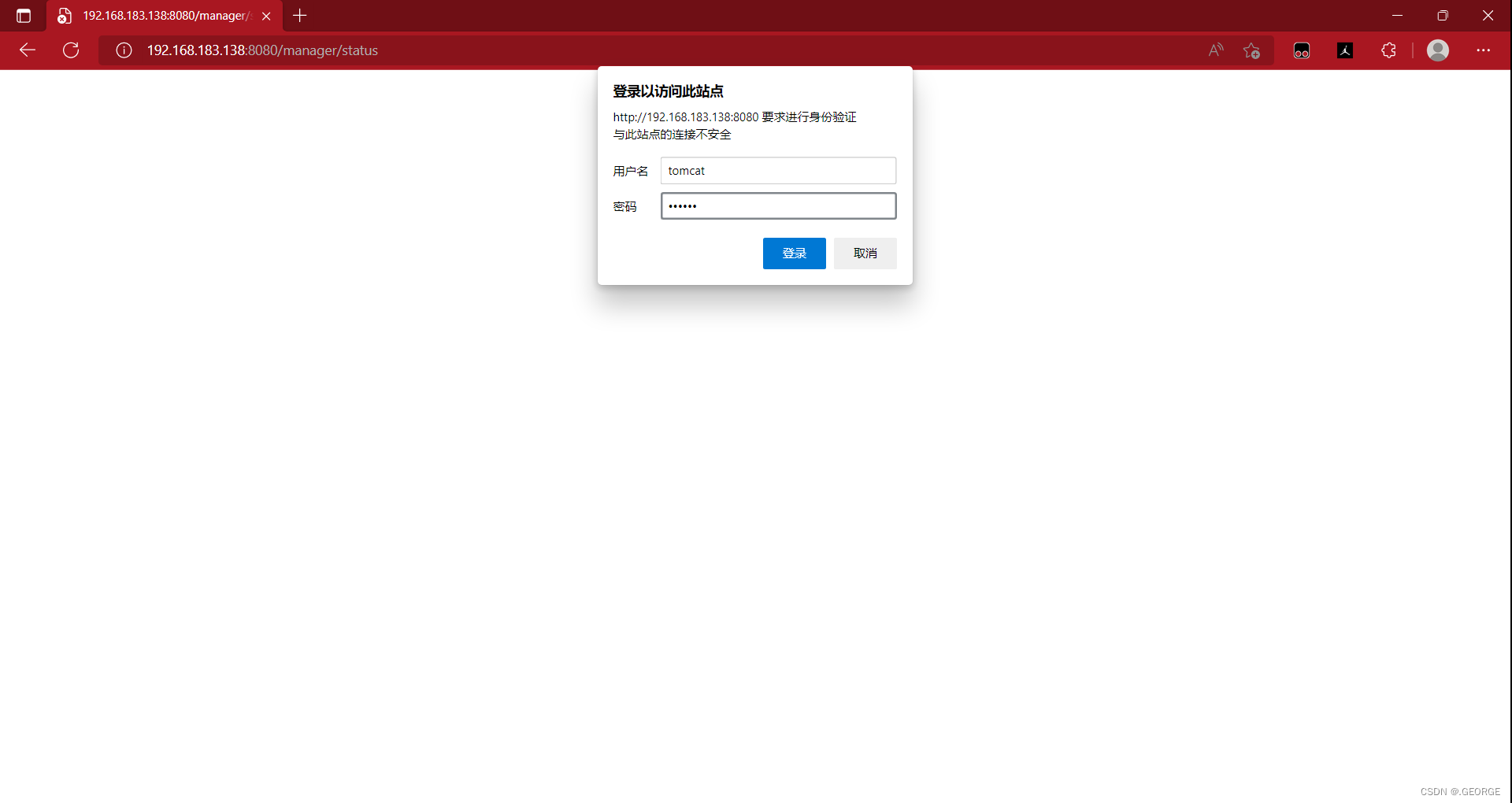 tomcat部署及host manager、server status、manager app页面配置访问_tomcat manager app-CSDN博客