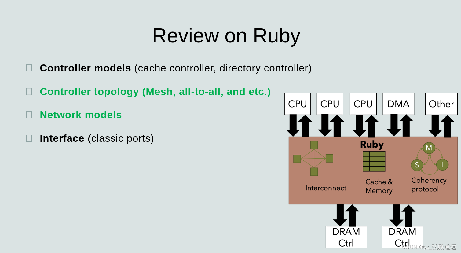 GEM5 Ruby Garnet 学习材料 PPT：Interconnect by Marjan Fariborz_gem5 bootcamp-CSDN博客