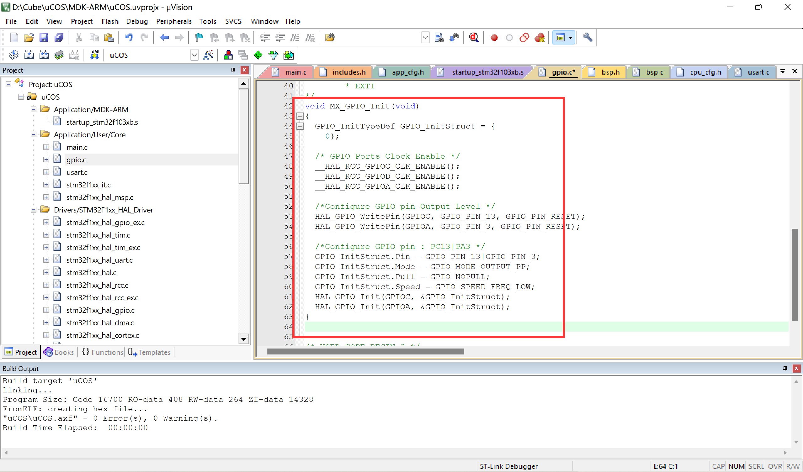 STM32F1移植μC/OS系统_stm32 os-CSDN博客