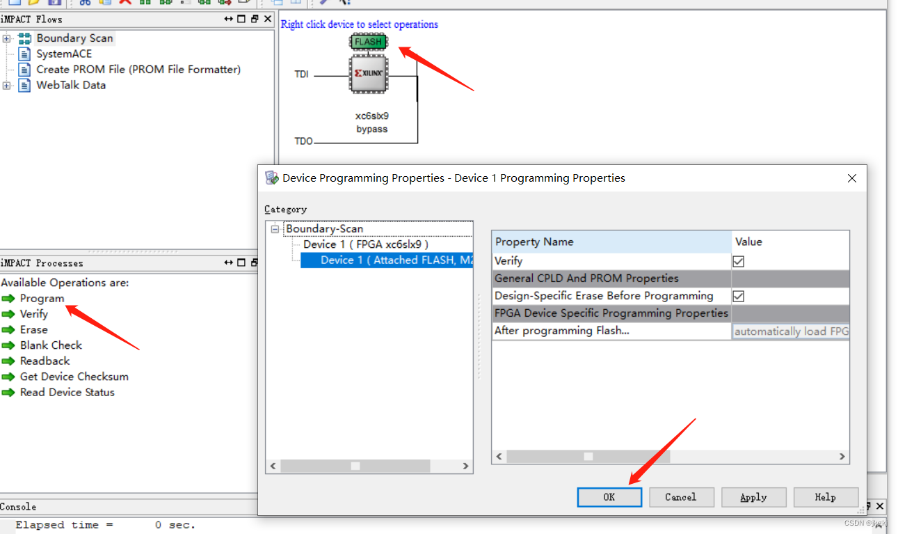 利用ISE将程序固化进Flash_ise烧录到flash-CSDN博客