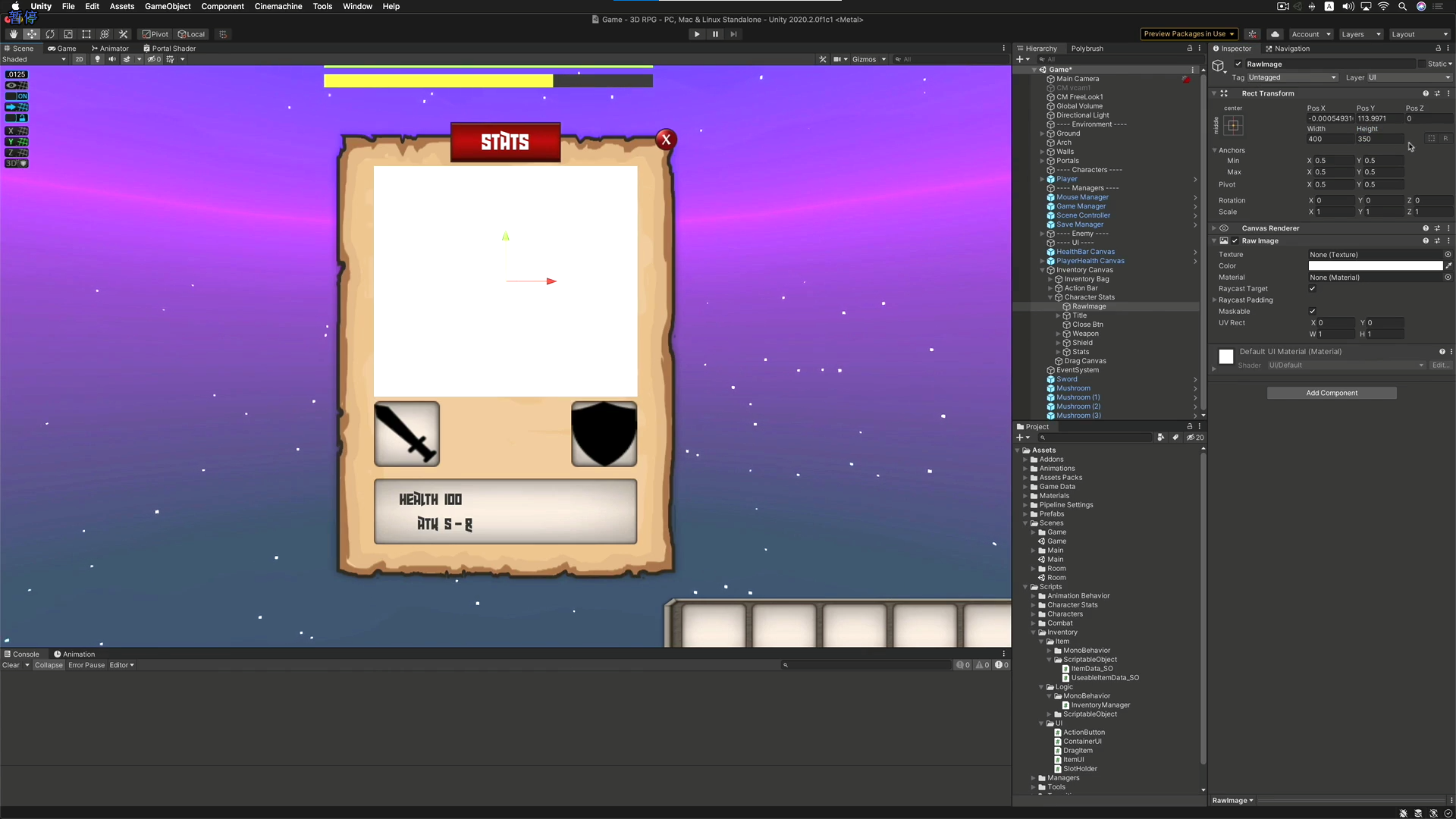 unity 3D RPG高级教程（十）_if(currentvalue