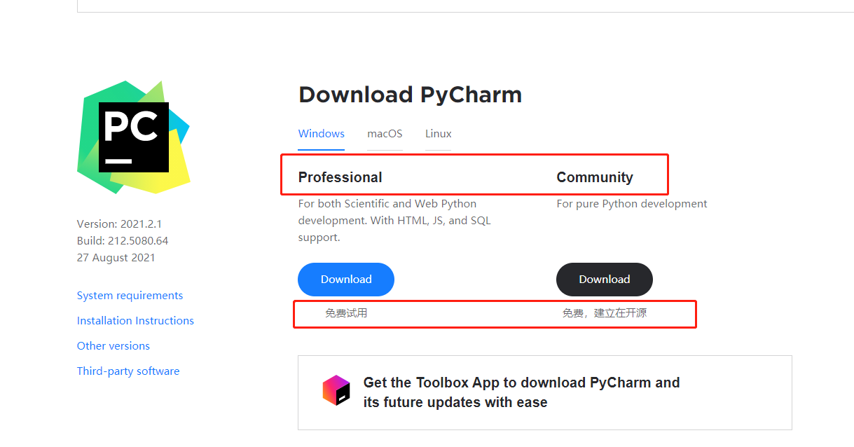 Python learning -download and setting of Pycharm - Programmer Sought