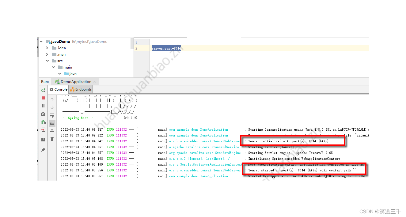 java基础-（六）-使用 Spring Initializr 创建springBoot项目_java_笑道三千-华为云开发者联盟