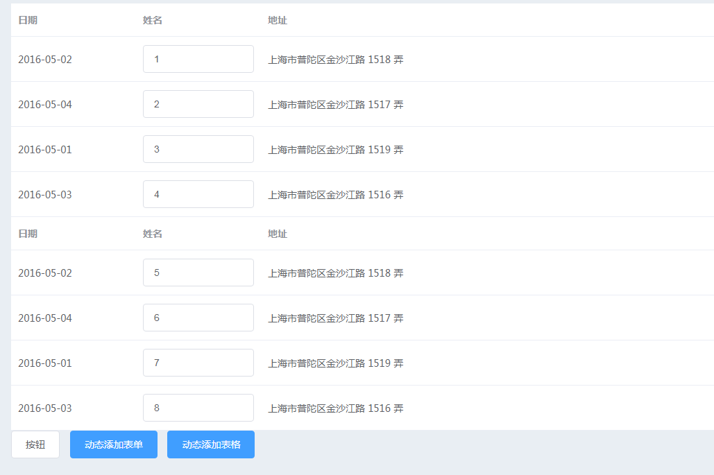 vue elementui点击一次按钮动态生成一个表格_vue 点一下会增加一块表格-CSDN博客