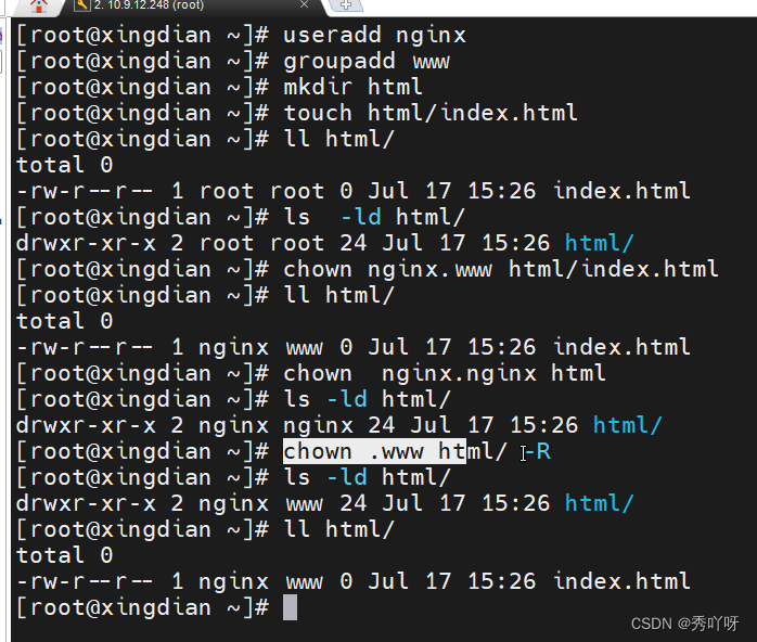 5 chown、chmod、权限掩码umask_chown 744-CSDN博客