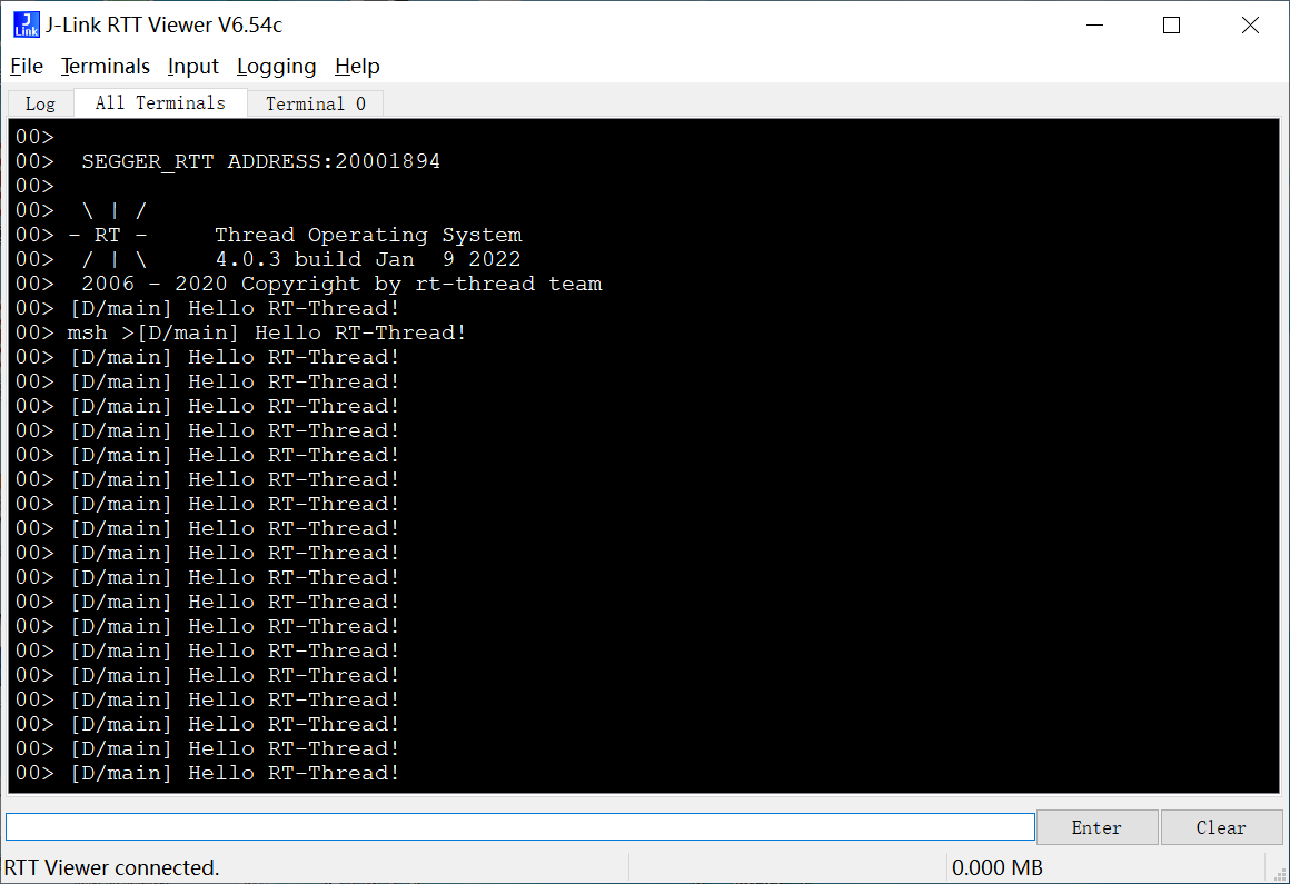 rt-thread使用segger_rtt打印，节约串口_rtt打印会影响运行速度吗-CSDN博客