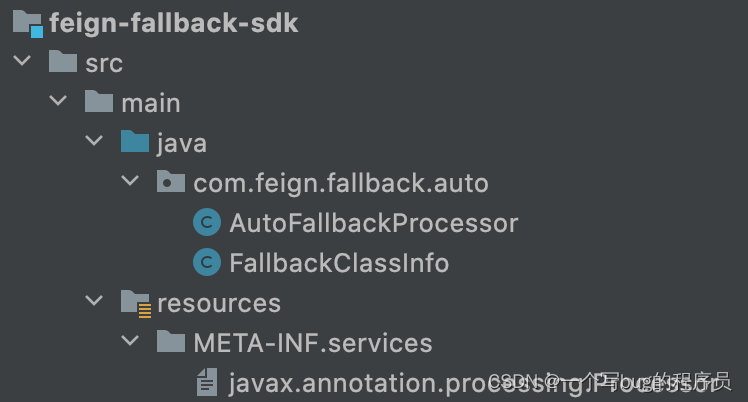 Abstractprocessor应用 自动生成 Openfeign 的fallbackopenfeign Fallback Csdn博客