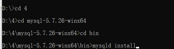 Mysql之5.7.26下载、安装、windows命令行之成功登陆及密码修改_mysql5.7.26屏命令-CSDN博客