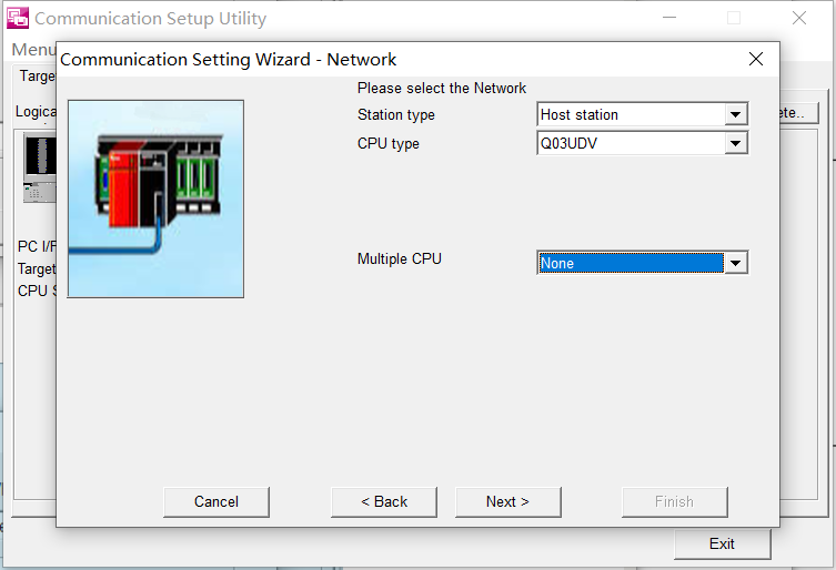 Proface触摸屏与三菱PLC软件仿真（或连接实体PLC）_proface触摸屏软件-CSDN博客