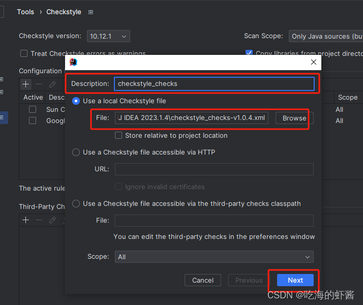IDEA插件CheckStyle使用_checkstyle规则文件-CSDN博客