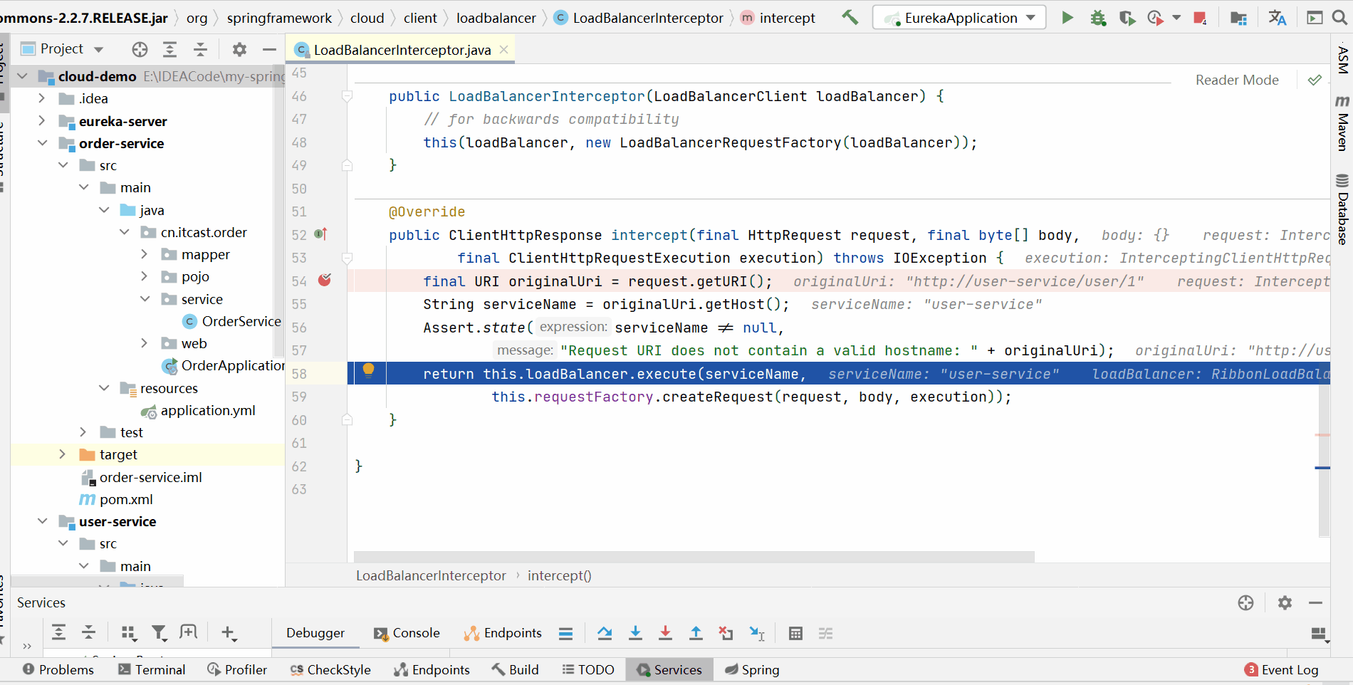 Ribbon's load balancing strategy and principle - Programmer Sought
