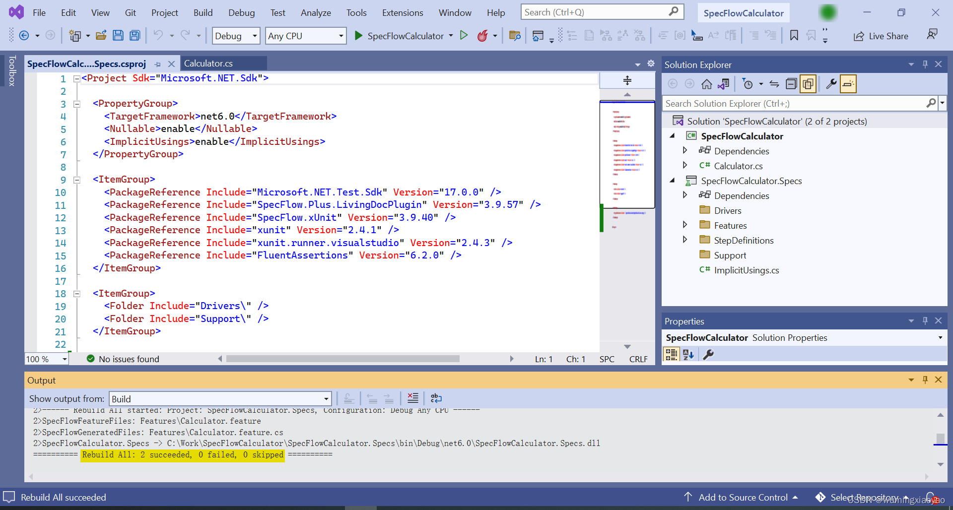BDD - SpecFlow BDD 测试实践 SpecFlow 模板_specflow框架-CSDN博客