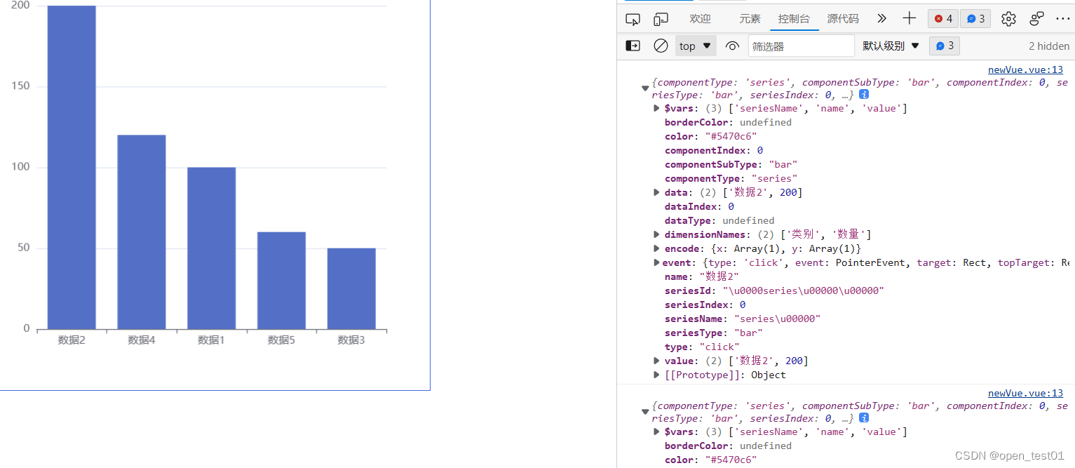 可视化Echarts数据排序与事件_echarts排序-CSDN博客