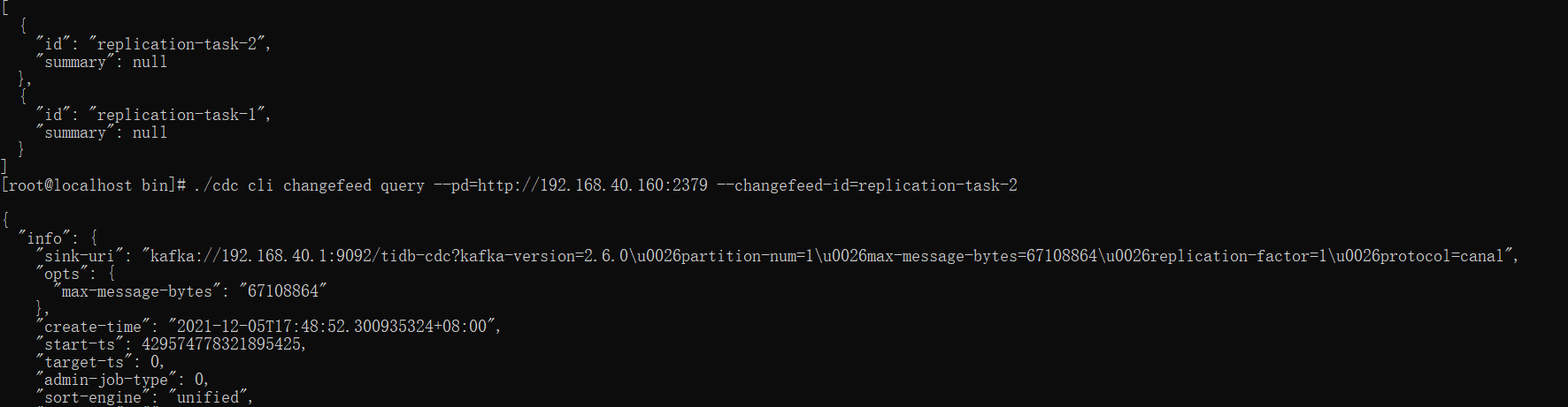 TIDB - 使用 TICDC 将数据同步至下游 Kafka 中_ticdc 支持kafka 版本-CSDN博客