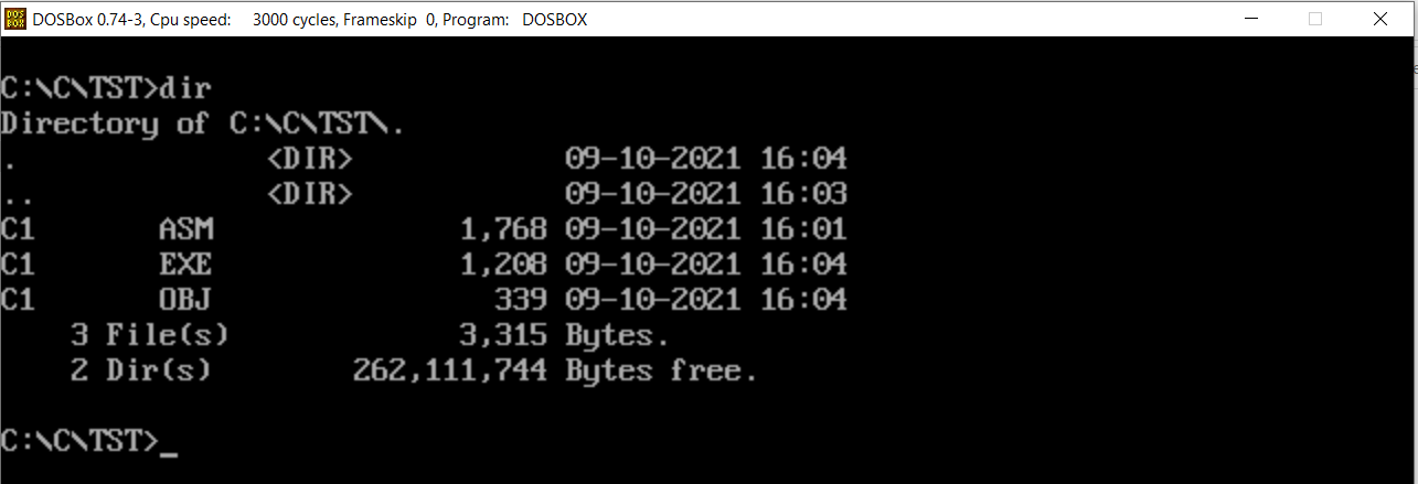 【8086汇编】创建文件并写入内容_8086建立文件-CSDN博客