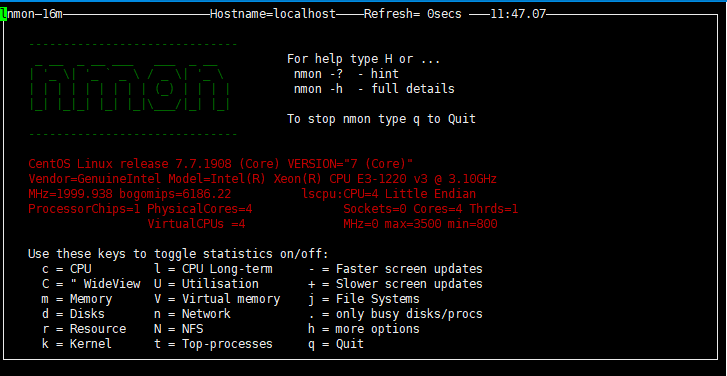 Linux性能监控工具nmon安装及使用教程_nmon使用教程-CSDN博客