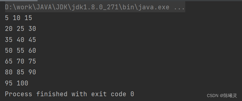 【java】用while或for循环输出1~100间能被5整除的数，且每行输出3个用while输出1 50能被5整除的数 Csdn博客 