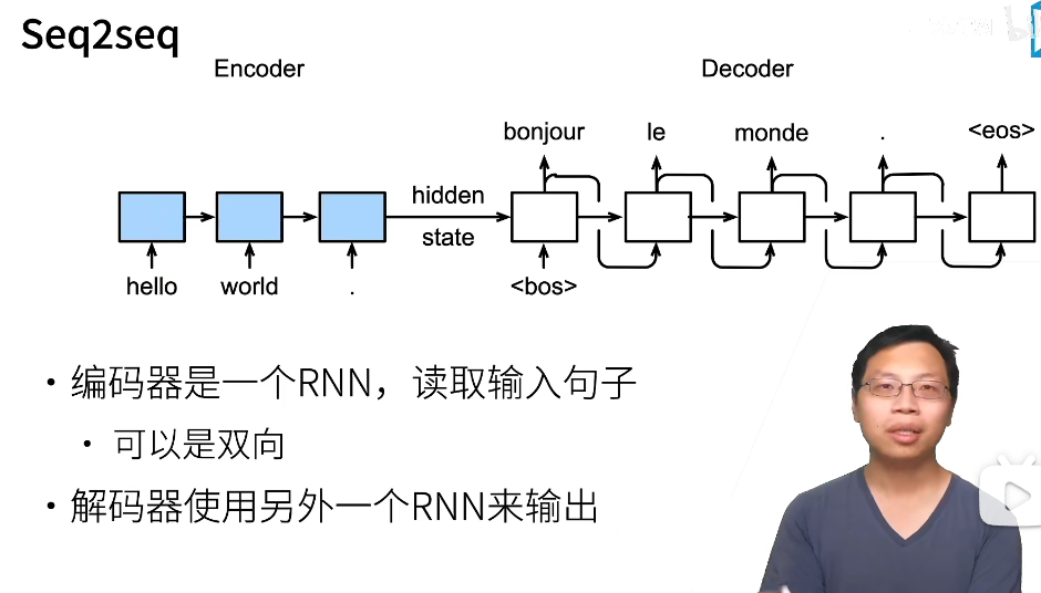 编码器解码器架构、seq2seq简要笔记seq2aeq中的解码器 Csdn博客 