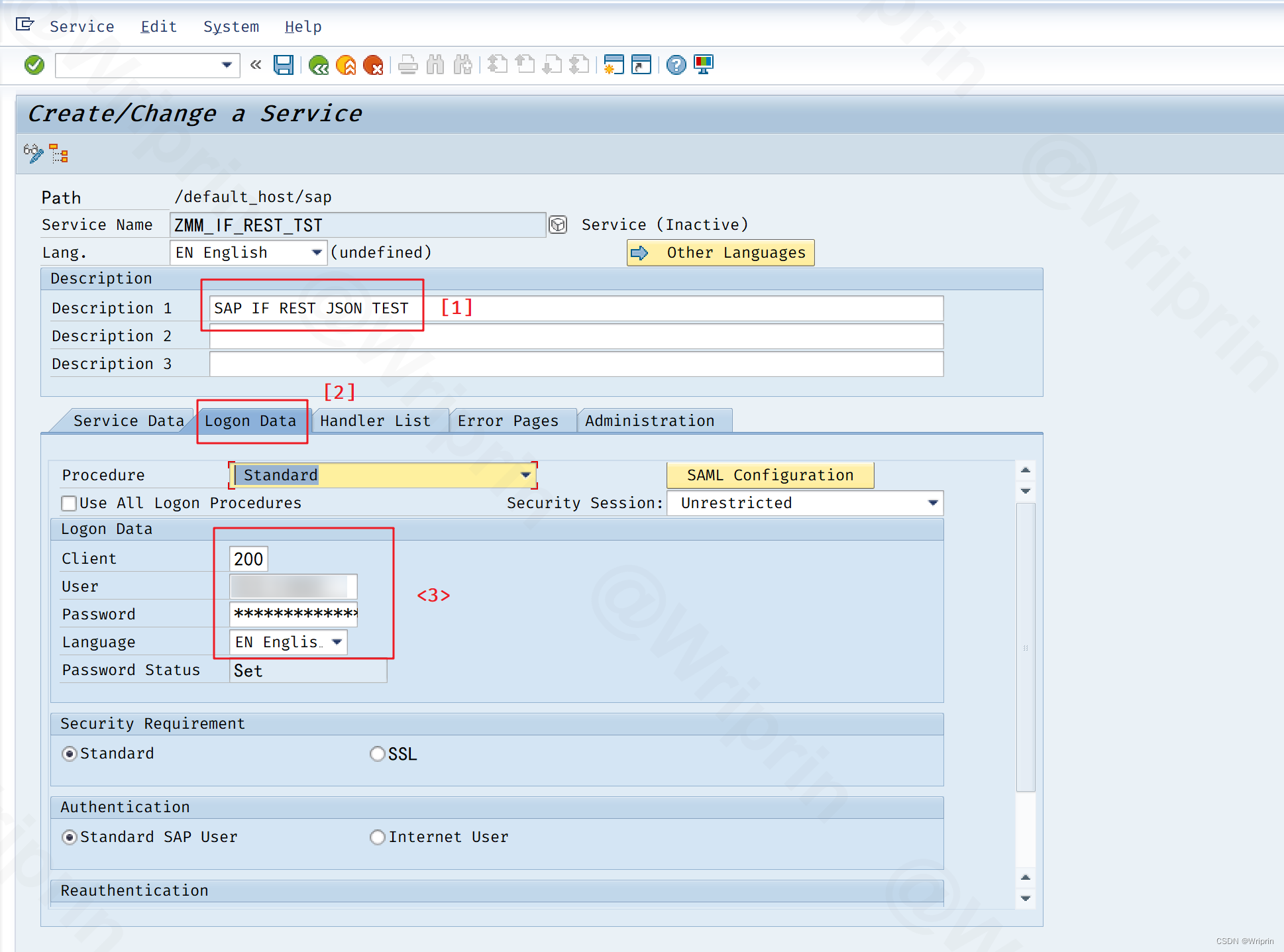 SAP 发布 REST 接口「实例」_sap rest接口-CSDN博客