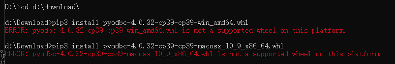 【已成功安装但无法使用】Python 3.10.2 安装pyodbc_pyodbc下载_088010的博客-CSDN博客