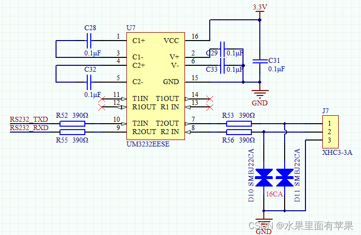 6-硬件设计-RS232电路设计-CSDN博客