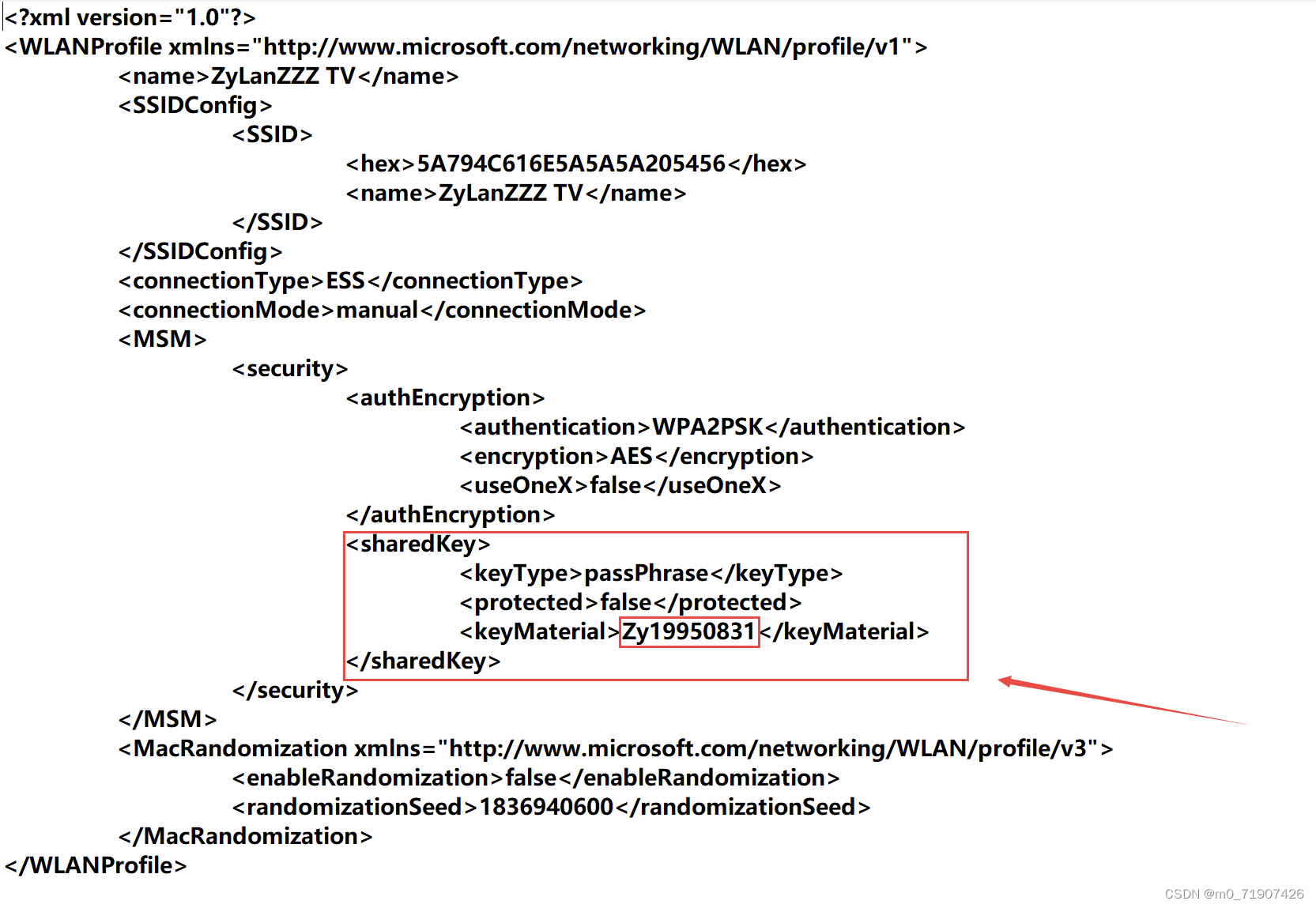 WIFI密码 两行代码可以找回_密码找回代码-CSDN博客