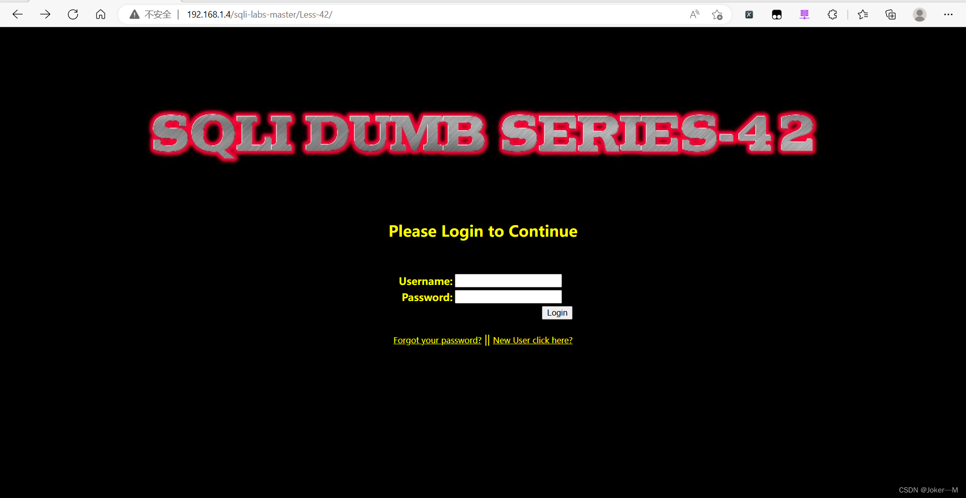 基于Sqli-Labs靶场的SQL注入-38~45关_less第45关-CSDN博客