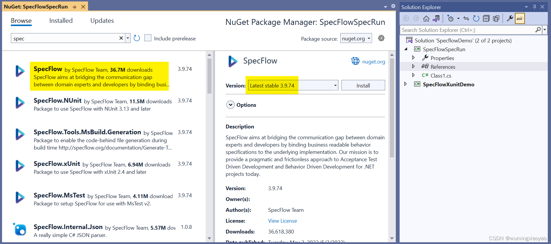 BDD - SpecFlow BDD 测试实践 SpecFlow + SpecRun_xbdd-CSDN博客