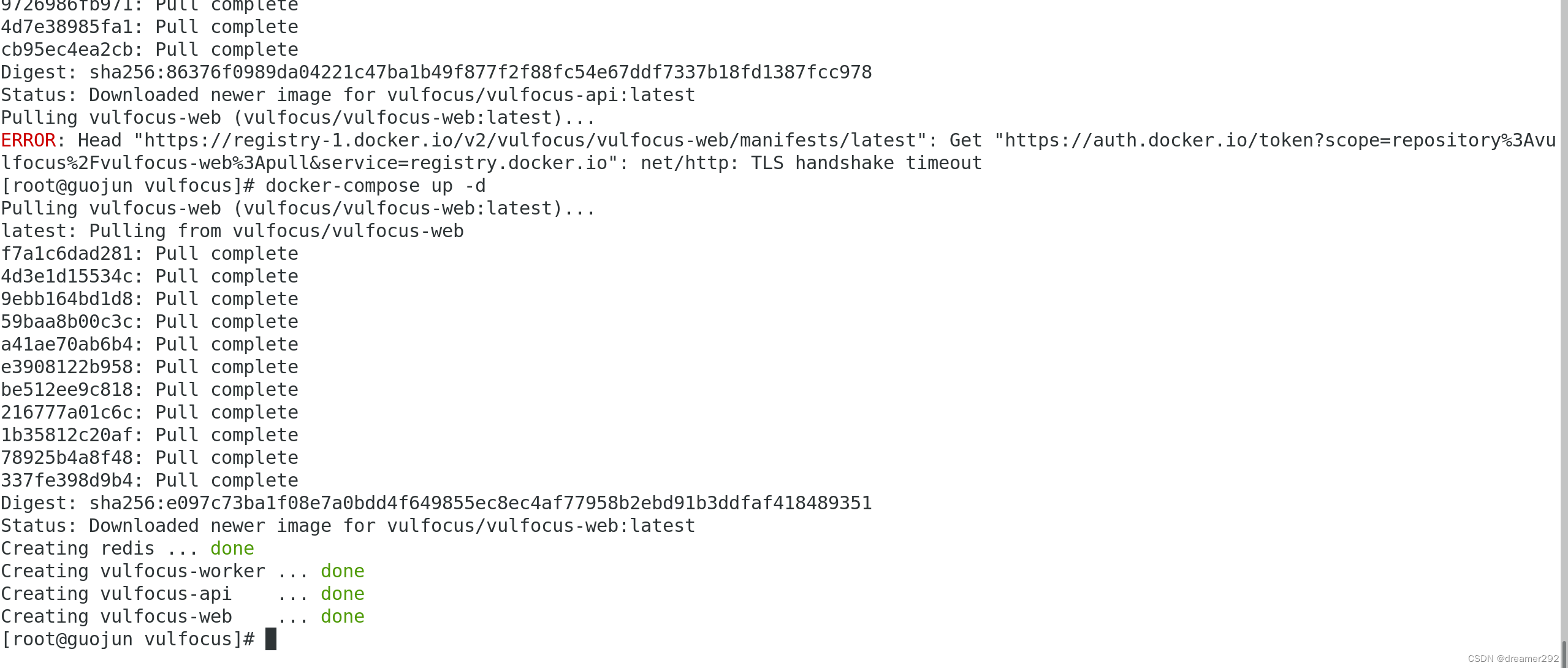centos7安装docker以及docker-compose并且搭建vulhub和vulfoucs_centos vulhub安装教程-CSDN博客